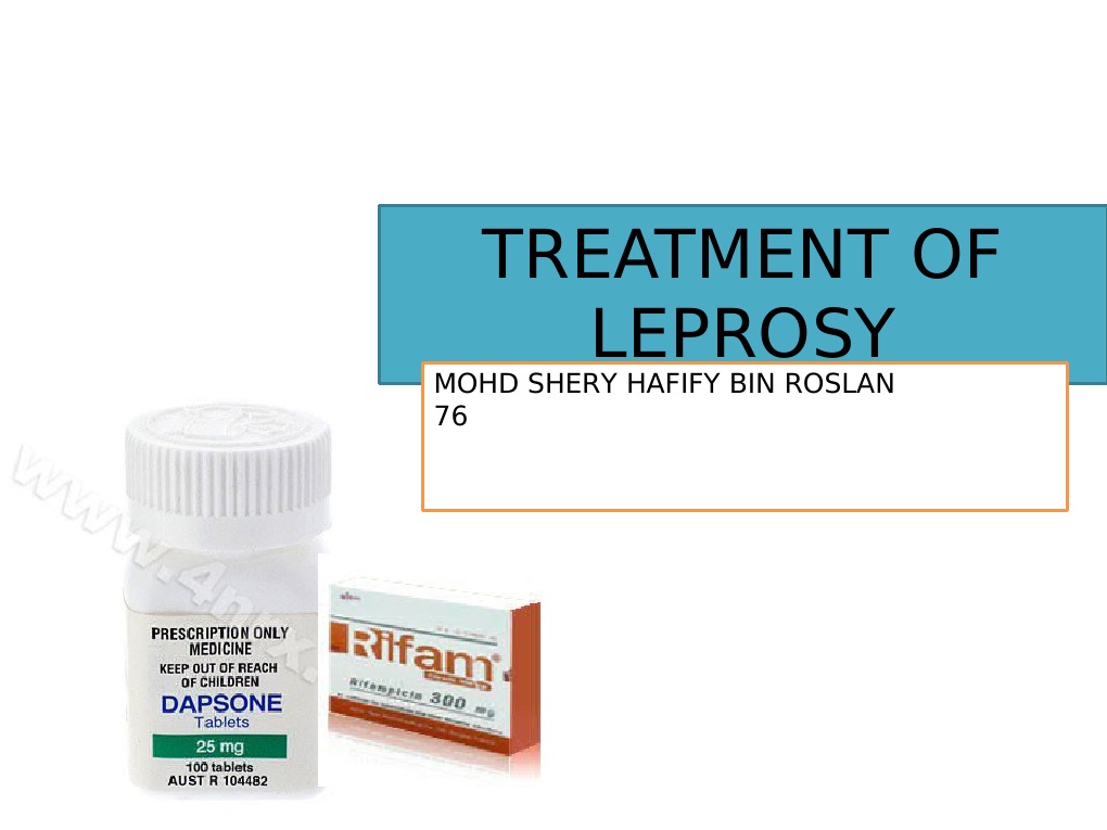 Treatment of Leprosy | PDF | Leprosy | Surgery