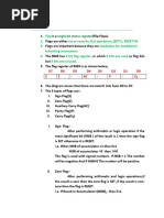 PSW Register in 8051 Microcontroller | PDF | Computer Science | Computing