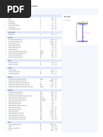 IPE 200 Beam Section Properties | PDF | Physical Sciences | Continuum ...