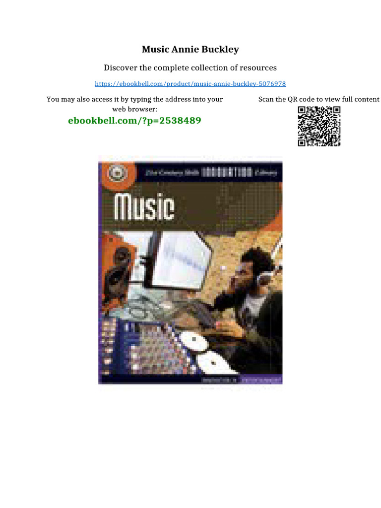 Music Annie Buckley Full Digital Chapters | PDF | Property