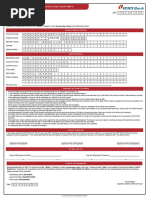 IDFC First Bank Fund Transfer Form | PDF | Cheque | Banking Technology