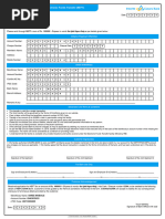 Canara Bank NEFT/RTGS Application Form | PDF | Banking | Banking Technology