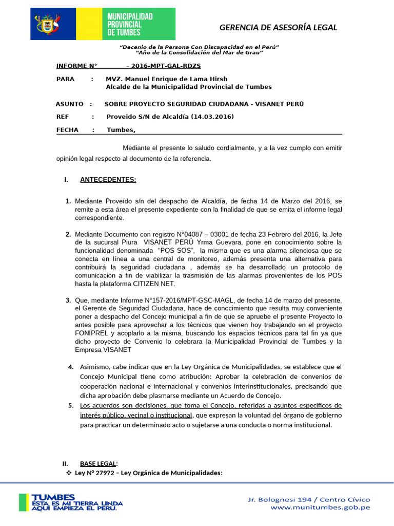 Convenio Sobre Visanet | PDF | Gobierno local | Justicia