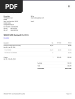 ChatGPT Plus Invoice Details | PDF