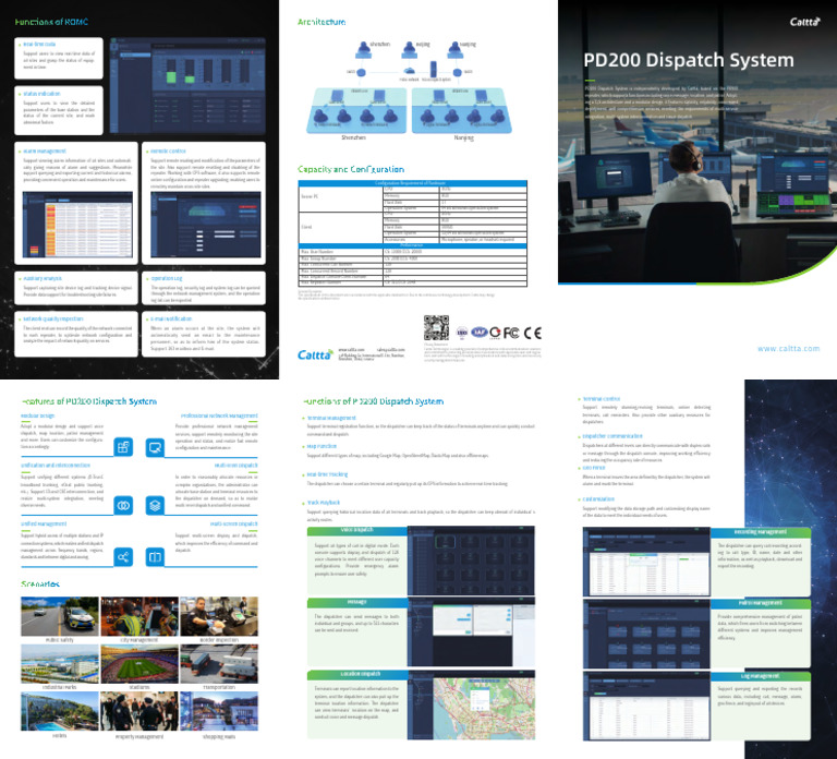 PD200 Software de Despacho Brochure 202305 | PDF | Computer Terminal ...