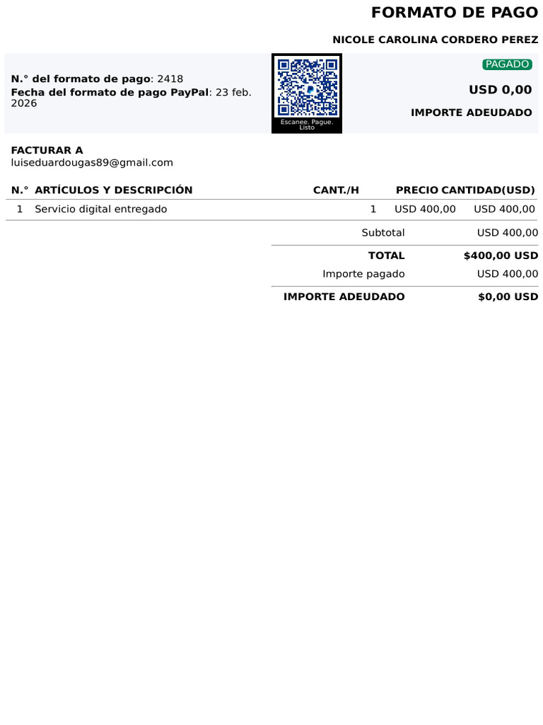 Invoice - 2418 | PDF
