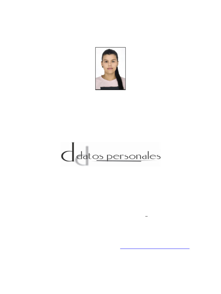 Hoja de Vida - Geraldin Martinez Valencia 2.0 | PDF
