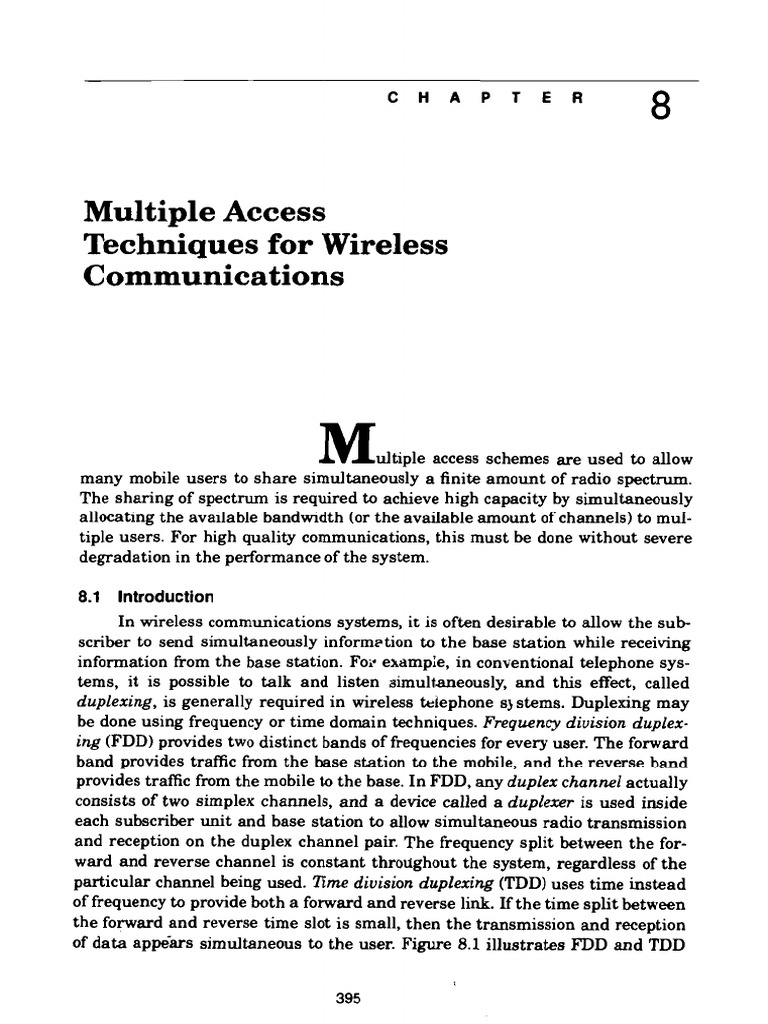 Multiple Access | PDF