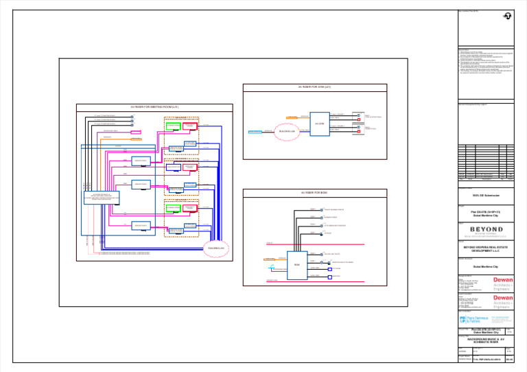 f116-Pdp-dwg-Av-45010-Background Music & Av Schematic Riser | PDF ...