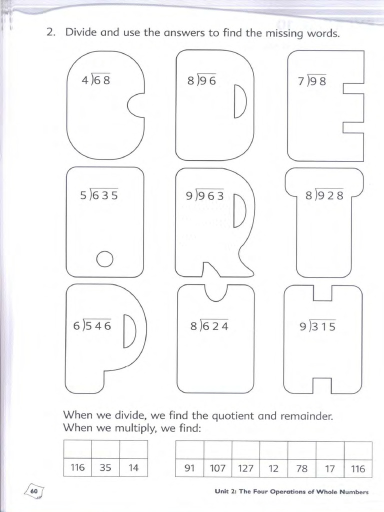 Practice - Division by 1 Digit | PDF