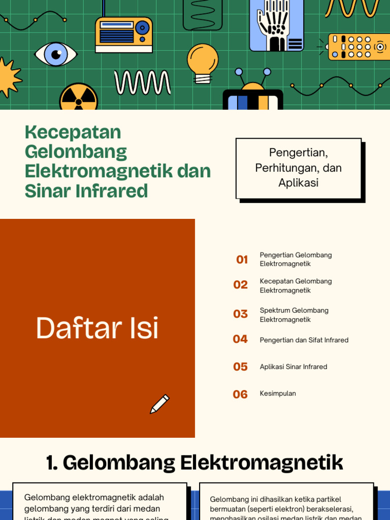 Kecepatan Gelombang Elektromagnetik Dan Sinar Infrared - 20260224 ...