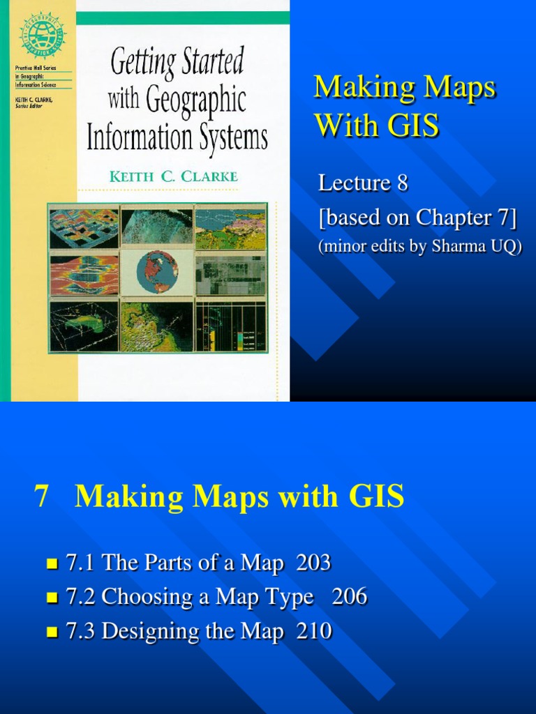 GIS Map Design and Elements Guide | PDF | Map | Cartography