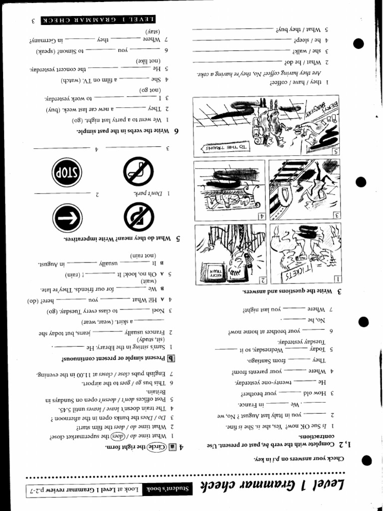 Level I Grammar Check | PDF