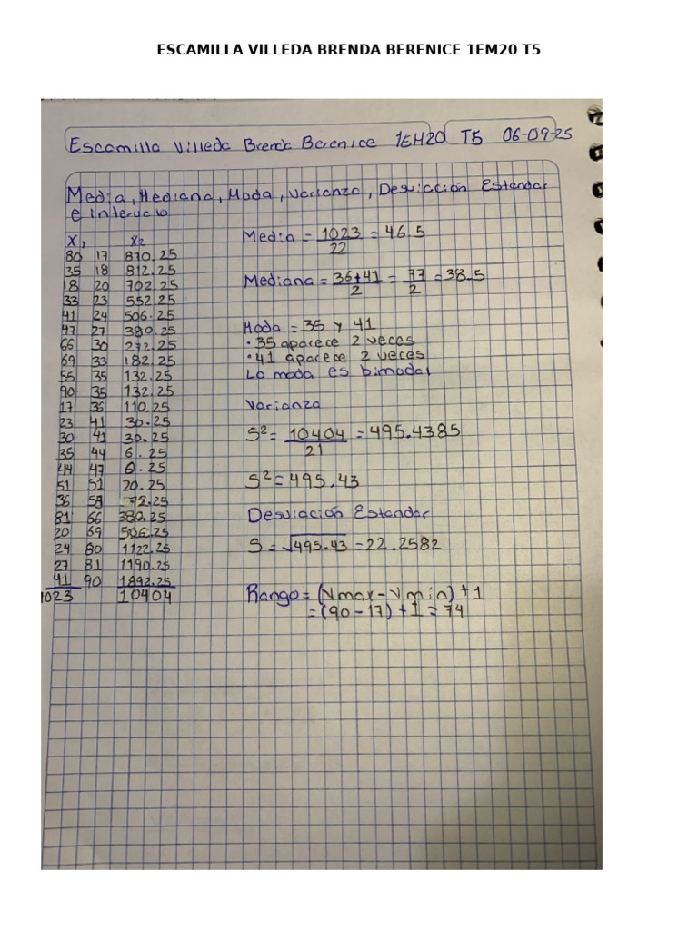 Escamilla Villeda Brenda Berenice 1EM20 T5 | PDF