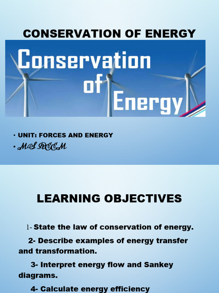 Lesson 3 3 Conservation of Energy | PDF