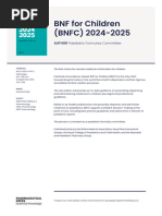 BNF for Children 2024-2025 Edition | PDF