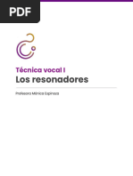 Tipos y Funciones de los Resonadores Vocales | PDF | Sonido | Boca