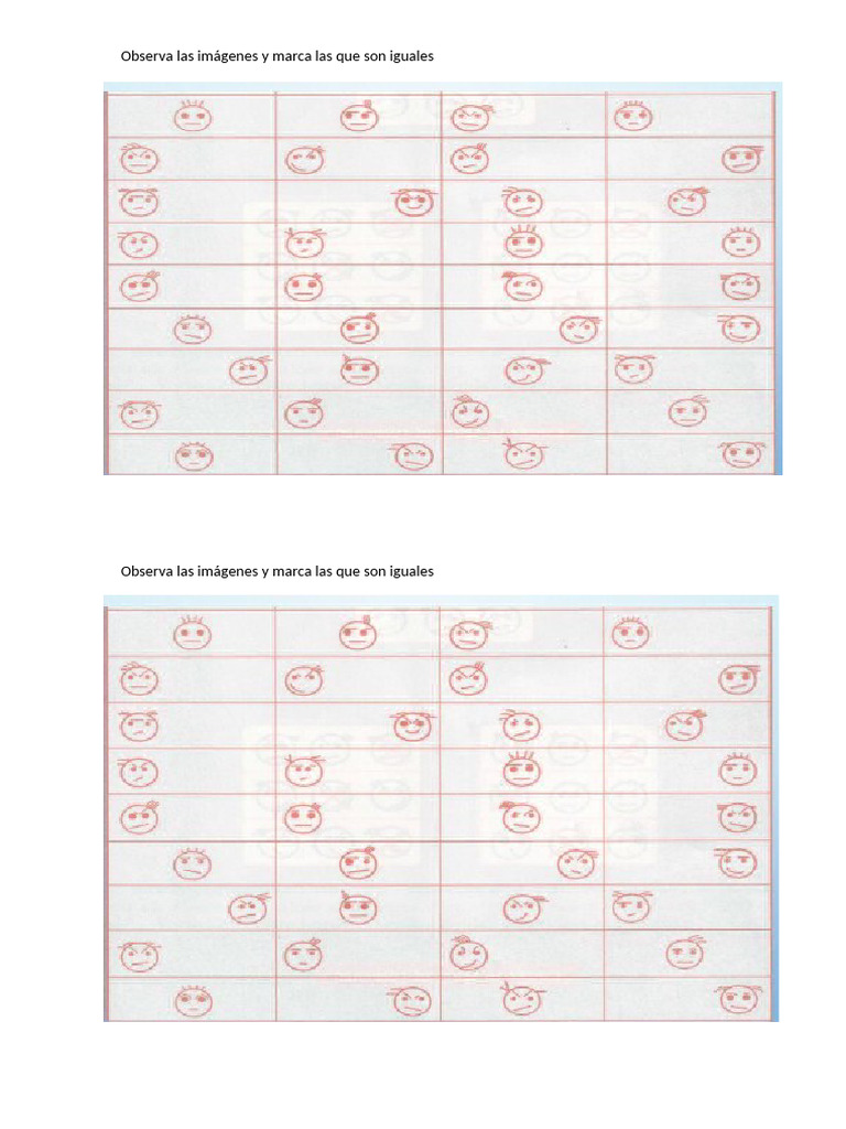 Test de Imagenes | PDF