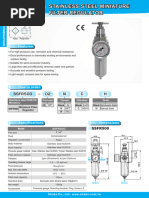ASCO 342 Series Filter Regulators | PDF | Filtration | Stainless Steel