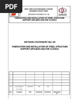 Fabrication & Erection of Steel Works Checklist | PDF | Metal ...