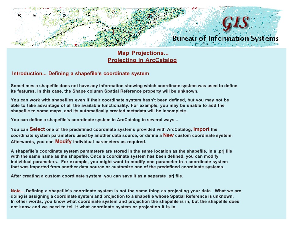 Arc Catalog | PDF | Geomatics | Geodesy