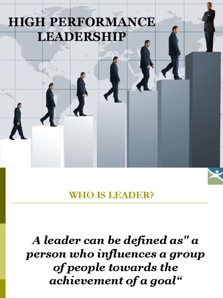 High Performance Leadership Final | PDF | Leadership | Transformational ...