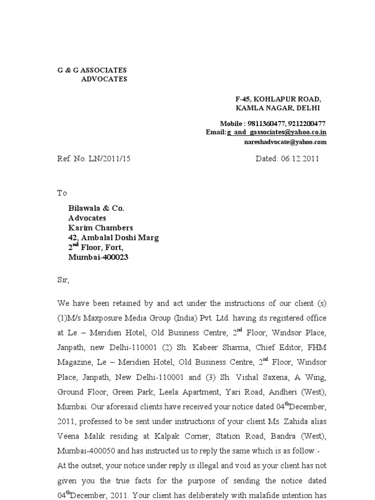 Notice Indian Passport Office | PDF | Defamation | Violence