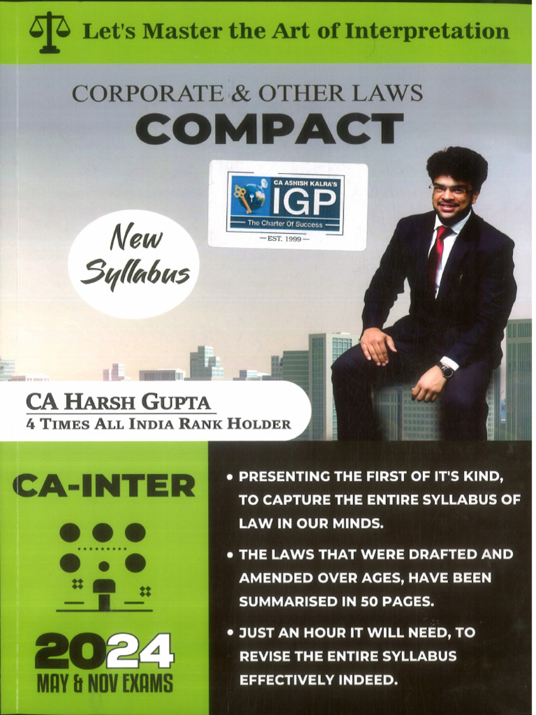 Harsh Gupta Sir New Compact Book | PDF