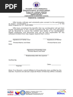 ARAL Program Parental Consent Form | PDF
