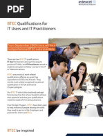 BTEC Level 3 Nationals Computing and IT Guide | PDF | Educational ...
