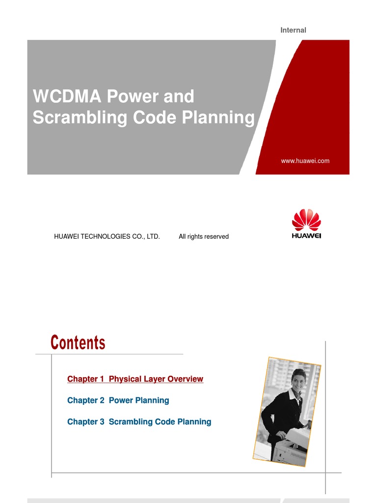 WCDMA Power and Scrambling Code Planning | PDF | High Speed Packet ...