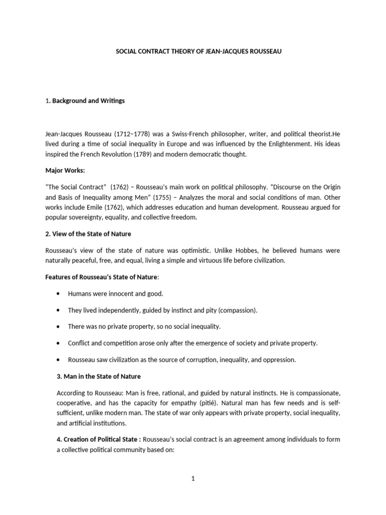 Socialcontracttheory of JOHN LOCKE and Lockeandthomas | PDF | Social ...