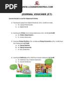 Types and Examples of Journal Vouchers | PDF | Payments | Voucher