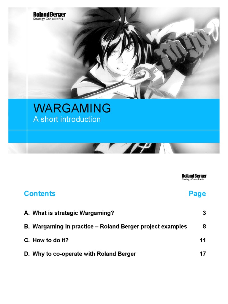 Wargaming: A Short Introduction | PDF | Strategic Management | Competition