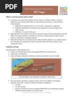 Silt Trap Design and Implementation Guide | PDF | Storm Drain | Water ...