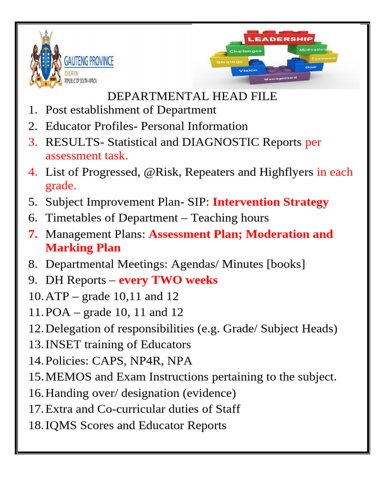 2024 Index Departmental Head File | PDF