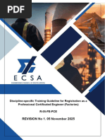 ECSA Registration for Engineering Technologists | PDF | Engineering