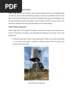 Ground Level Storage Tank Design Guide | PDF | Concrete | Drainage