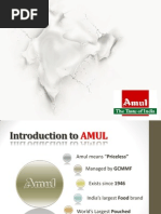 Productions and Operations Management in AMUL | PDF | Milk | Dairy