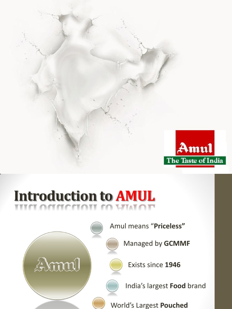 Amul | PDF | Milk | Dairy
