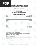 Converge Official Receipt | PDF