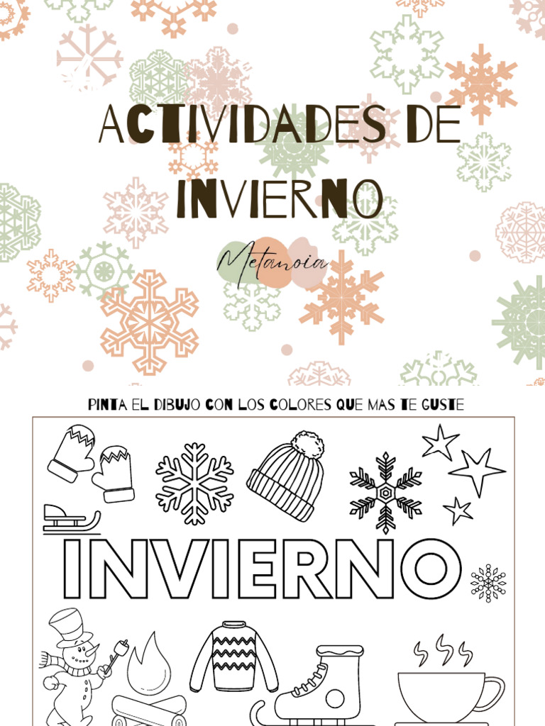 Actividades Invierno | PDF