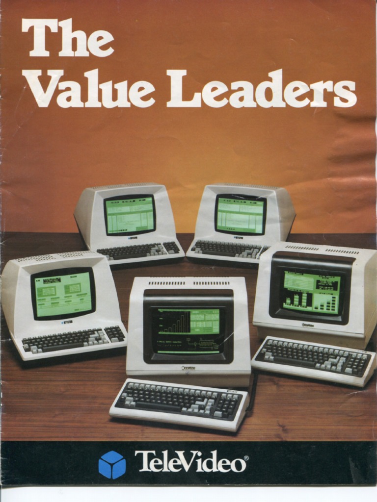 Televideo 910 912 920 925 950 Terminals | Download Free PDF | Computer ...