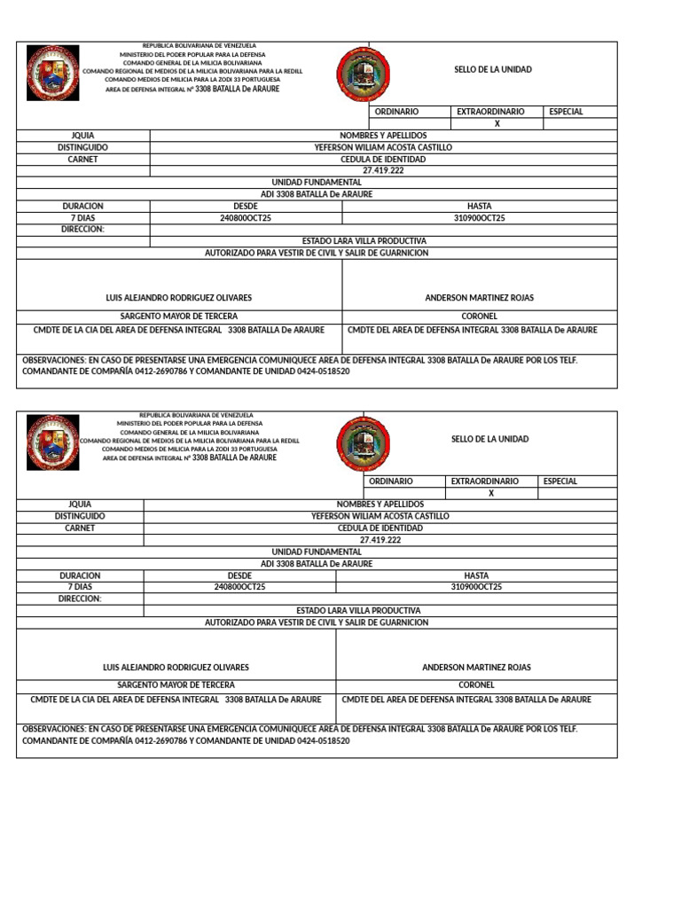 BOLETA | PDF | Venezuela