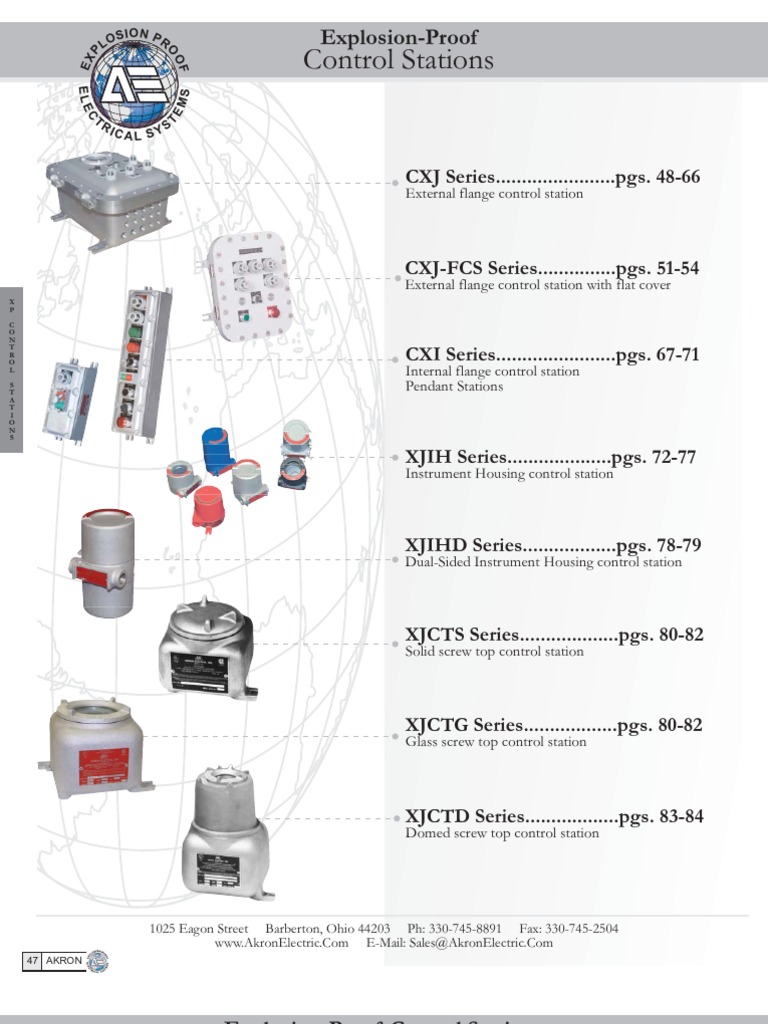 Explosion-Proof Control Stations | PDF | Pipe (Fluid Conveyance ...