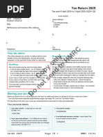 P87 Form Guidance Notes | PDF | Expense | Taxes