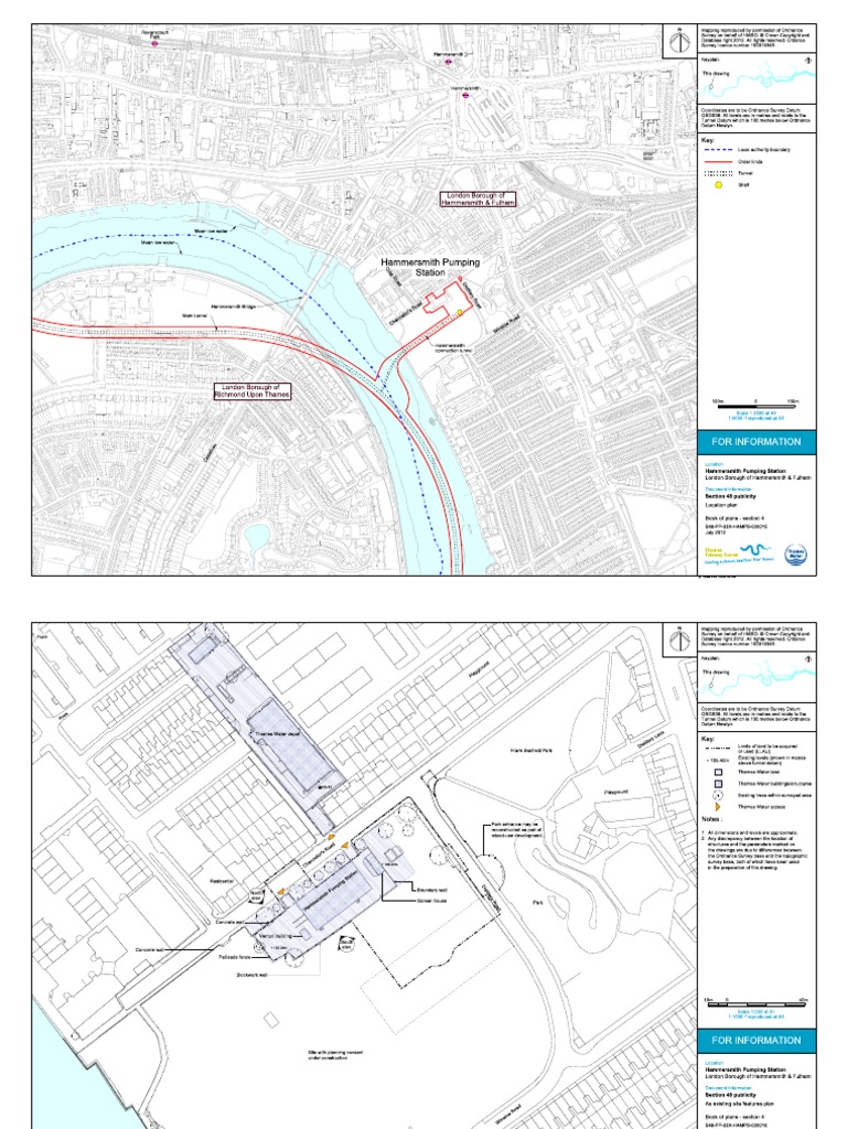 Station Hammersmith Pumping: London Borough of | PDF | Ordnance Survey ...