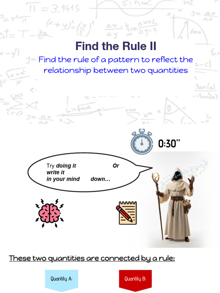 Math Functions Basic Finding The Rule II | PDF | Chess Theory | Chess ...