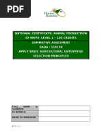 AQA EPQ A* Project Exemplar Guide | PDF | Dairy Farming | Essays