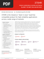EM-827/EM-827B Material Properties | PDF | Thermal Expansion | Materials